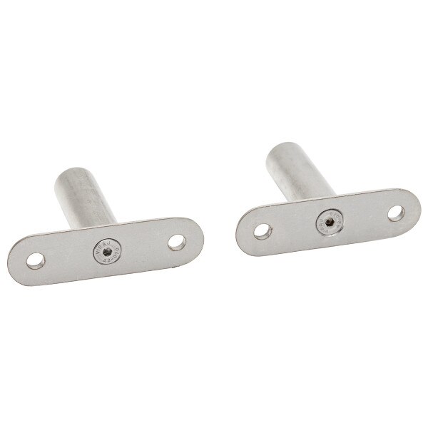 Hygienic 304 Stainless Steel Wall Spacers, Set of 2