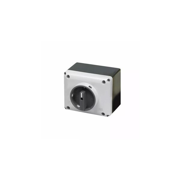 IP65 Rotary Isolator 3 Pole 25A 120x100x85mm Yellow
